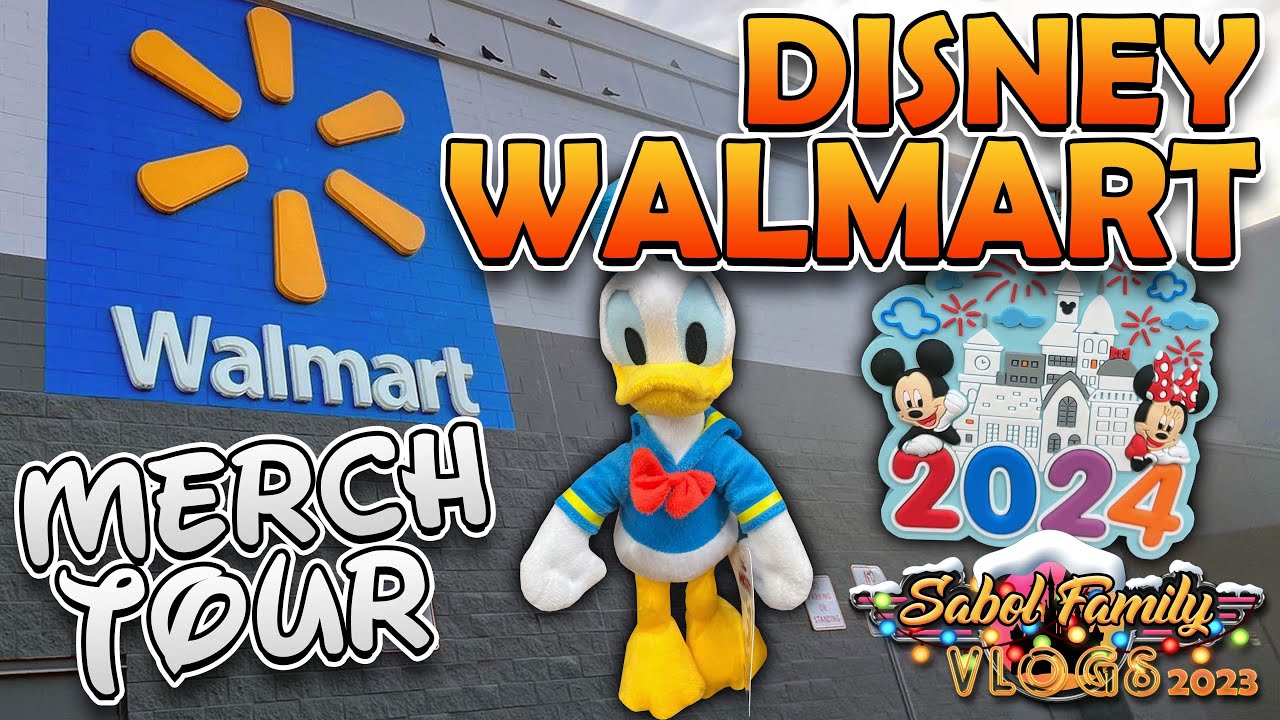 DISNEY MERCHANDISE SHOPPING Tour At Walmart | Near Walt Disney World ...