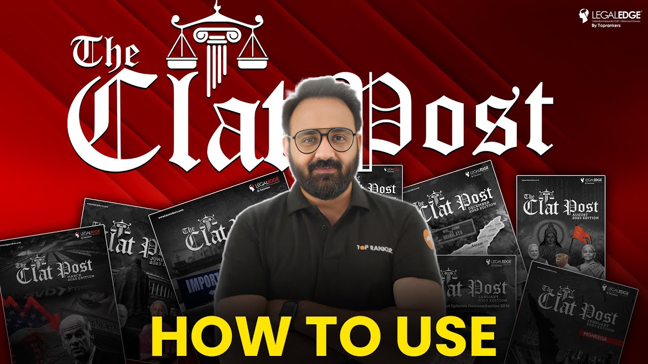 How to use CLAT Post Effectively? | CLAT 2024 Preparation - YouTube
