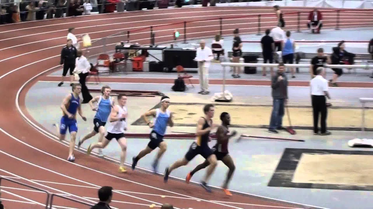 2016 GPAC Indoor - Men's 600m Run - van gaalen, Matters - YouTube