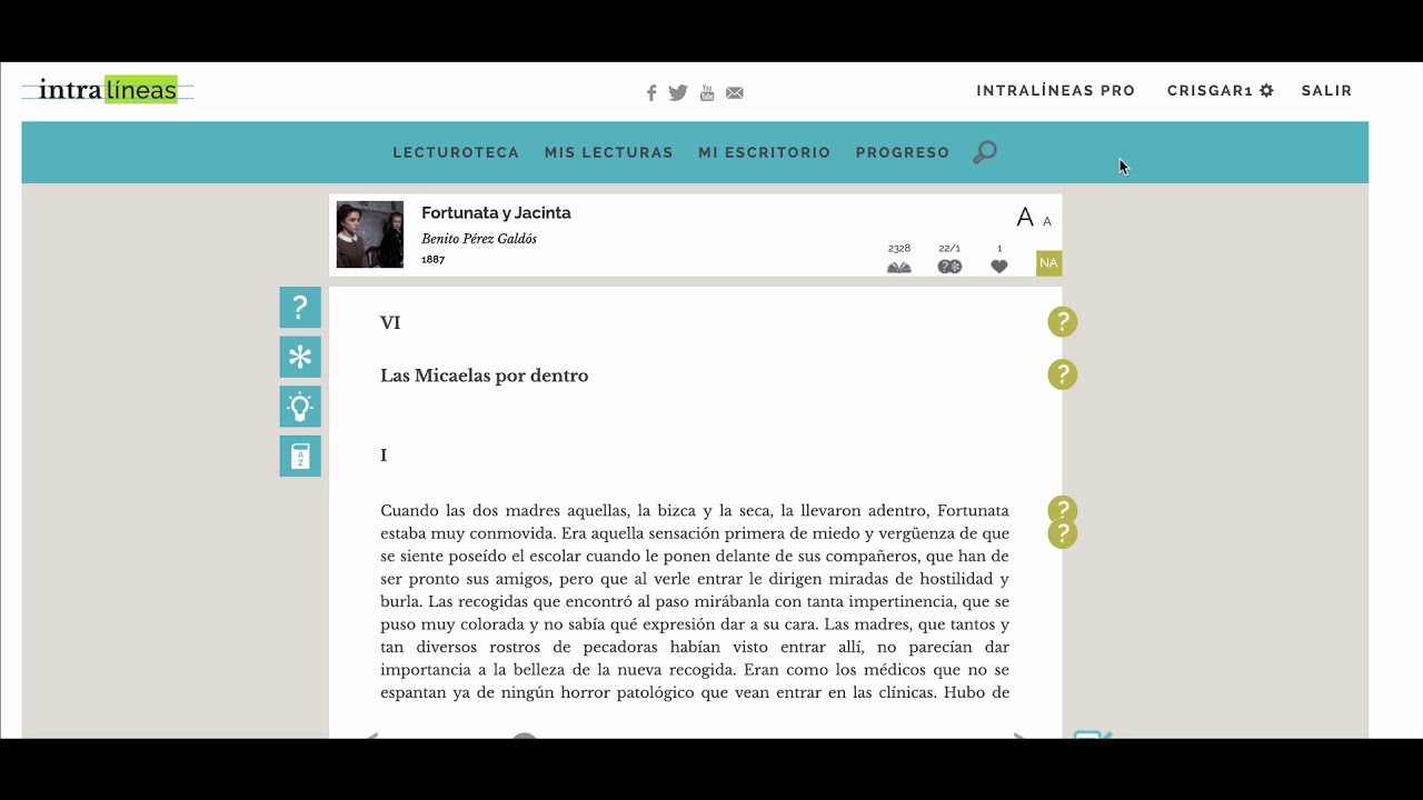 Intralíneas GRATIS: modo docente/modo estudiante - YouTube