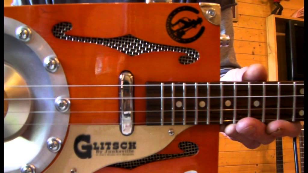GRETSCH INSPIRED CIGAR BOX RESONATOR GUITAR BY JUNKSVILLE THE GLITSCH ...