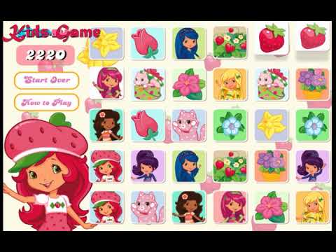 Strawberry Shortcake Games Memotrick Online Kids Game - YouTube