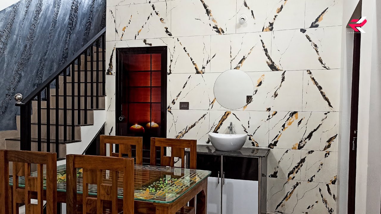 How to create Marble texture using acrylic putty || Rk Creation - YouTube