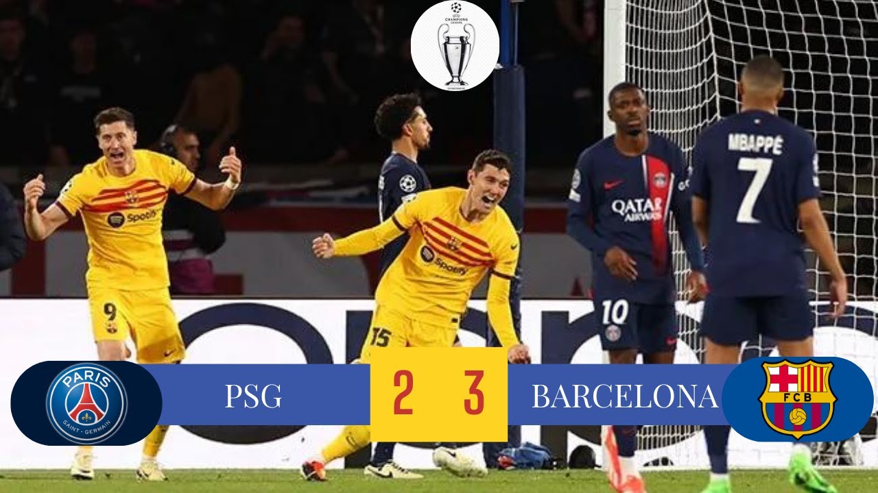 Barca Defense Conquers Mbappe in Exciting Match - YouTube