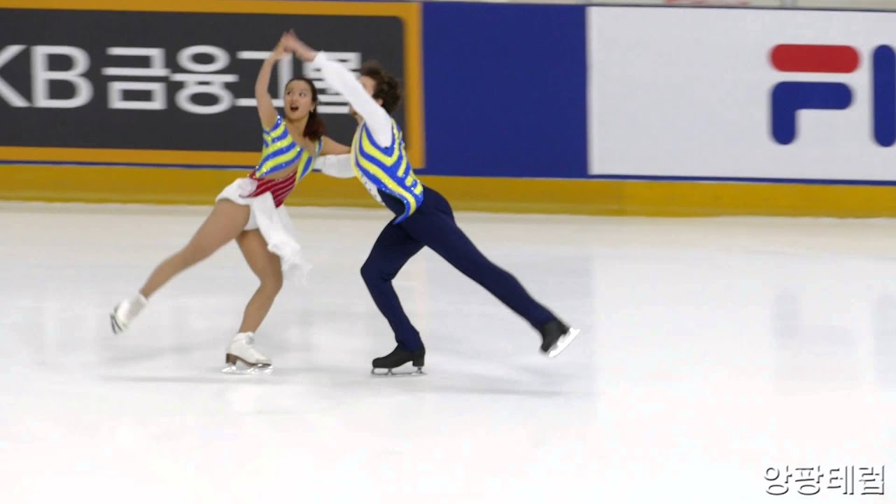 2015 피겨 랭킹대회 아이스댄스 시니어 민유라&알렉산더 겜린SD(YURA MIN / GAMELIN ALEXANDER ...