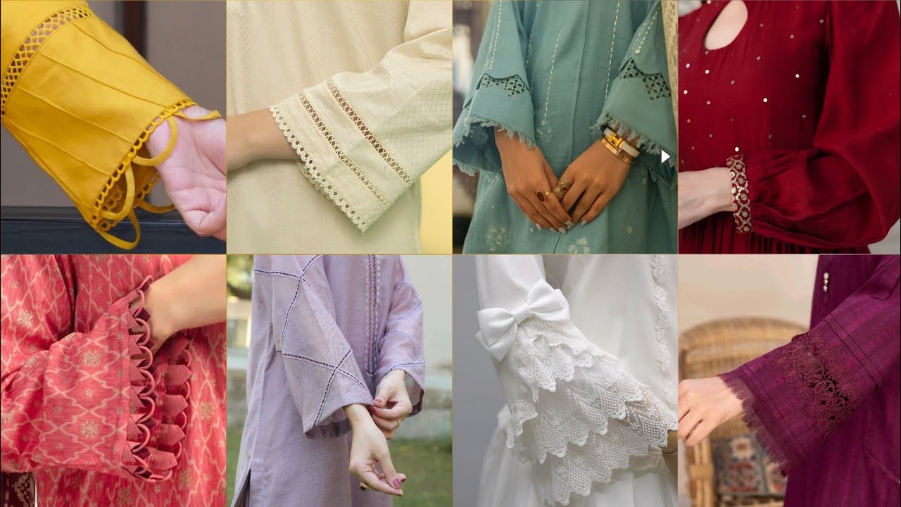 Latest Beautiful Stylish Sleeves Design || New and trendy sleeves ...