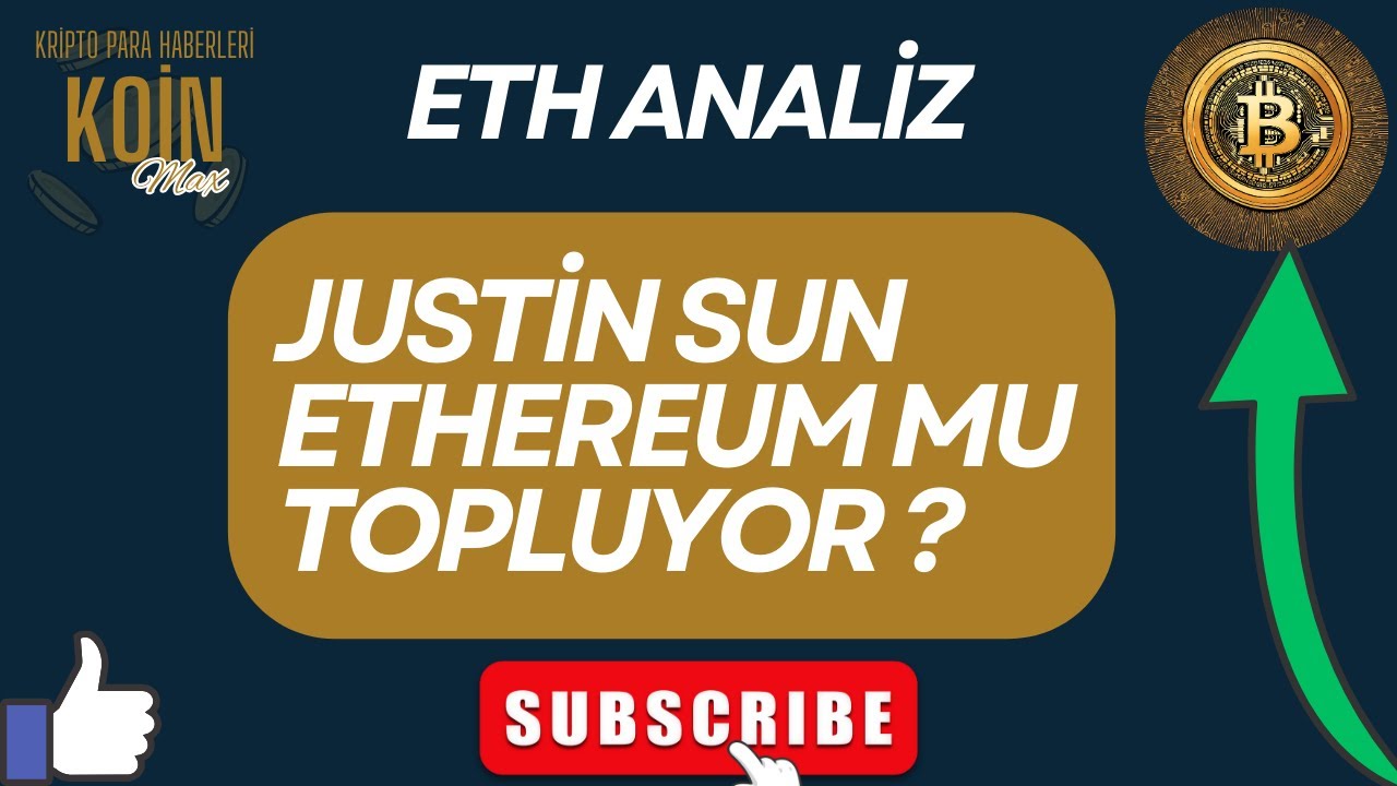 Justin Sun (Tron Kurucusu) Ethereum ETH Topluyor ! ETH HABER ANALİZ ...