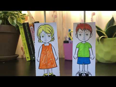 5th lesson- part 2: boy&girl + action verbs - YouTube