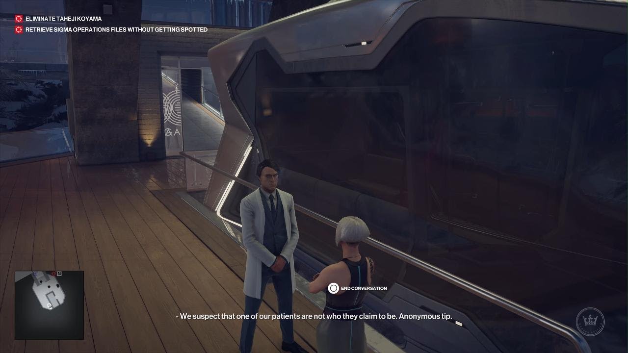 HITMAN 3 watch your back lady😂 - YouTube