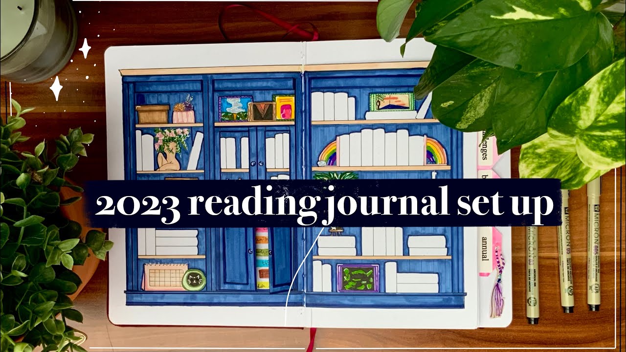 2023 Reading Journal Set Up 📖 (+ comparing 2022 vs 2023 & January flip ...