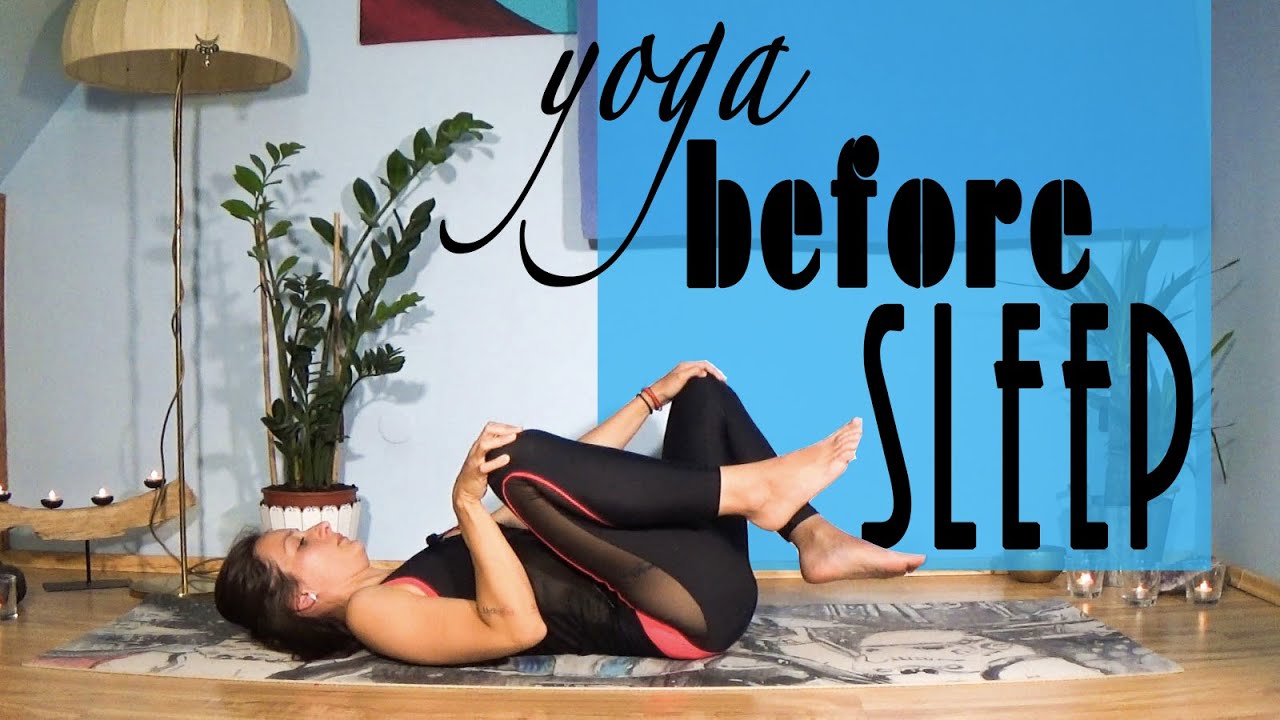 Yoga Before Sleep | Bedtime Yoga - YouTube