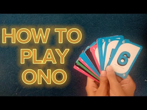 How to play ono card game - YouTube