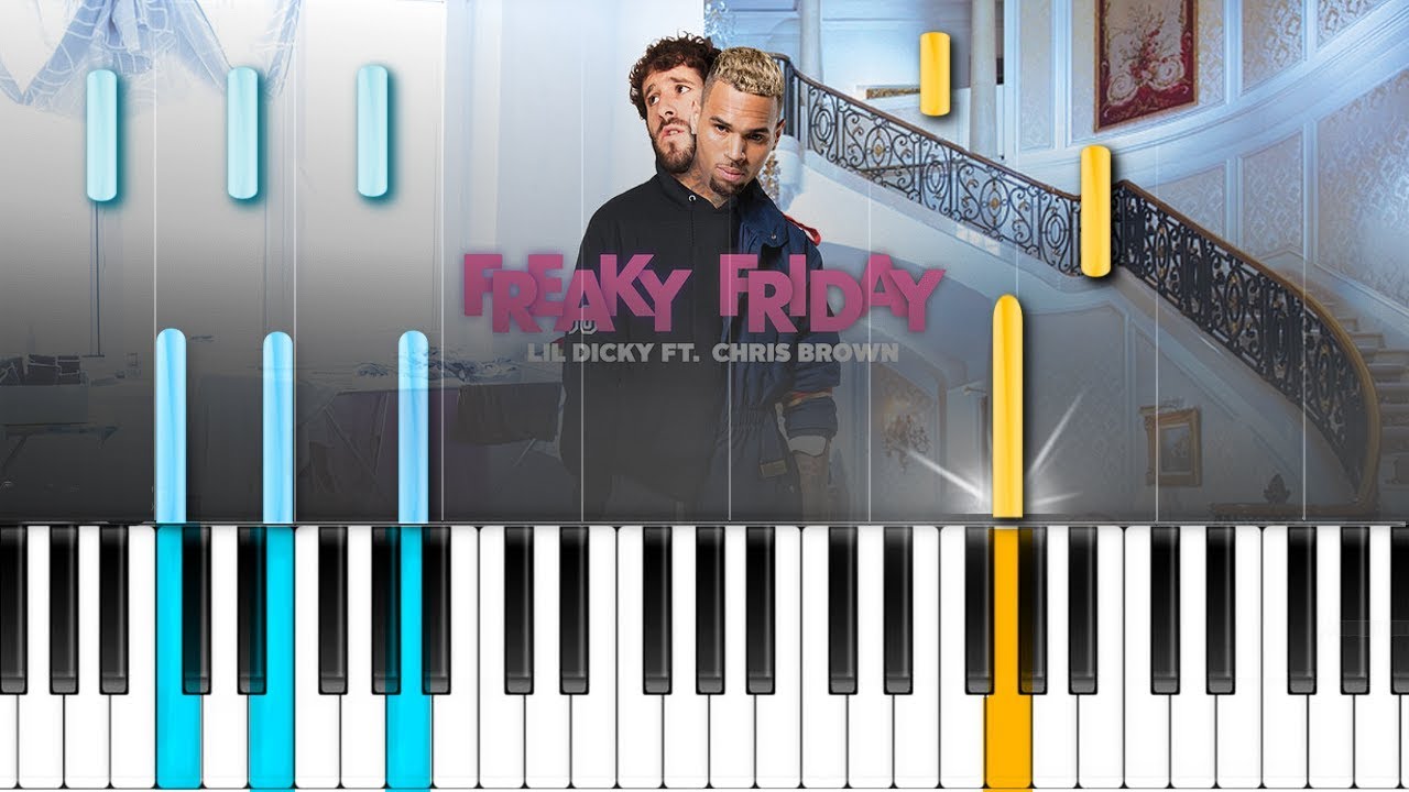 Lil Dicky - "Freaky Friday" feat. Chris Brown Piano Tutorial - Chords ...