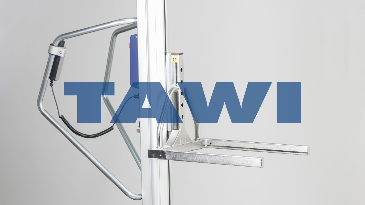 Fork tools on TAWI Lifting Trolley - YouTube