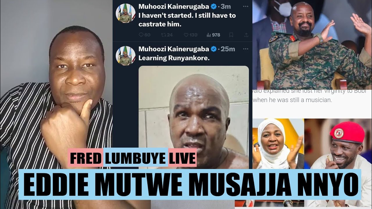 Fred Lumbuye Live: Eddie Mutwe Musajja Nnyo Ddala - YouTube