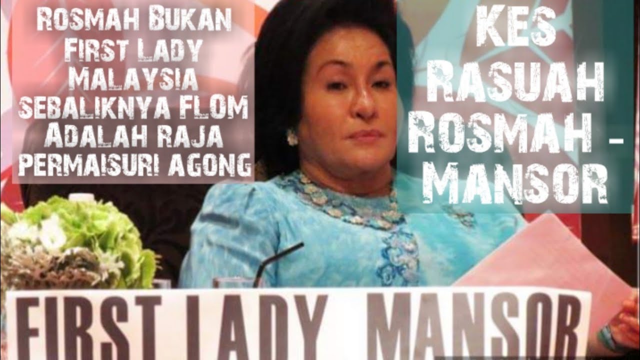 First Lady Malaysia FLOM Ditukar Kerana Rosmah Bukan First Lady - YouTube