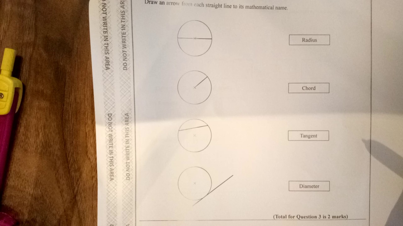Q3 Labelling Circles Foundation Calculator Paper 3 Mock 2 GCSE 9-1 ...