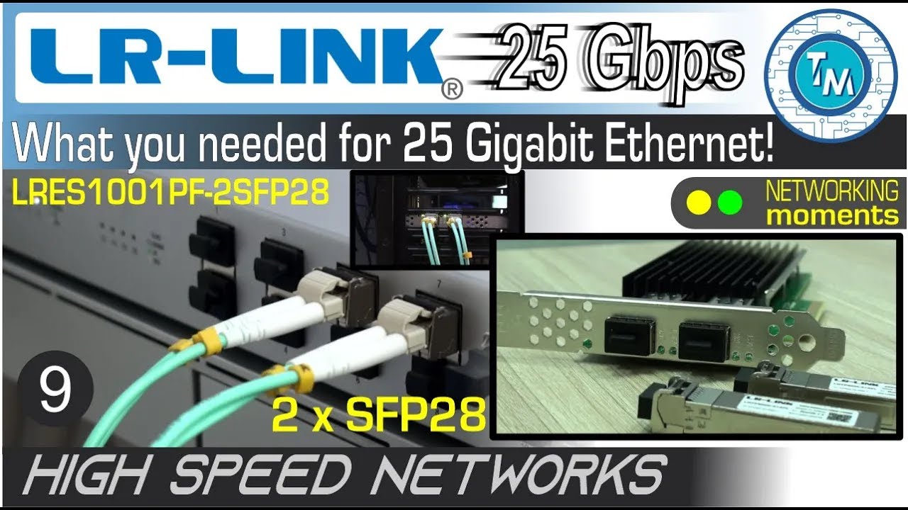 25 Gbps - Great networking speeds with 25 GbE Intel XXV710-LRES1001PF ...