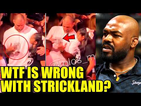 MMA Community GOES OFF on Sean Strickland after WEIRD FOOTAGE with Young Fan,Jon Jones plays REFEREE