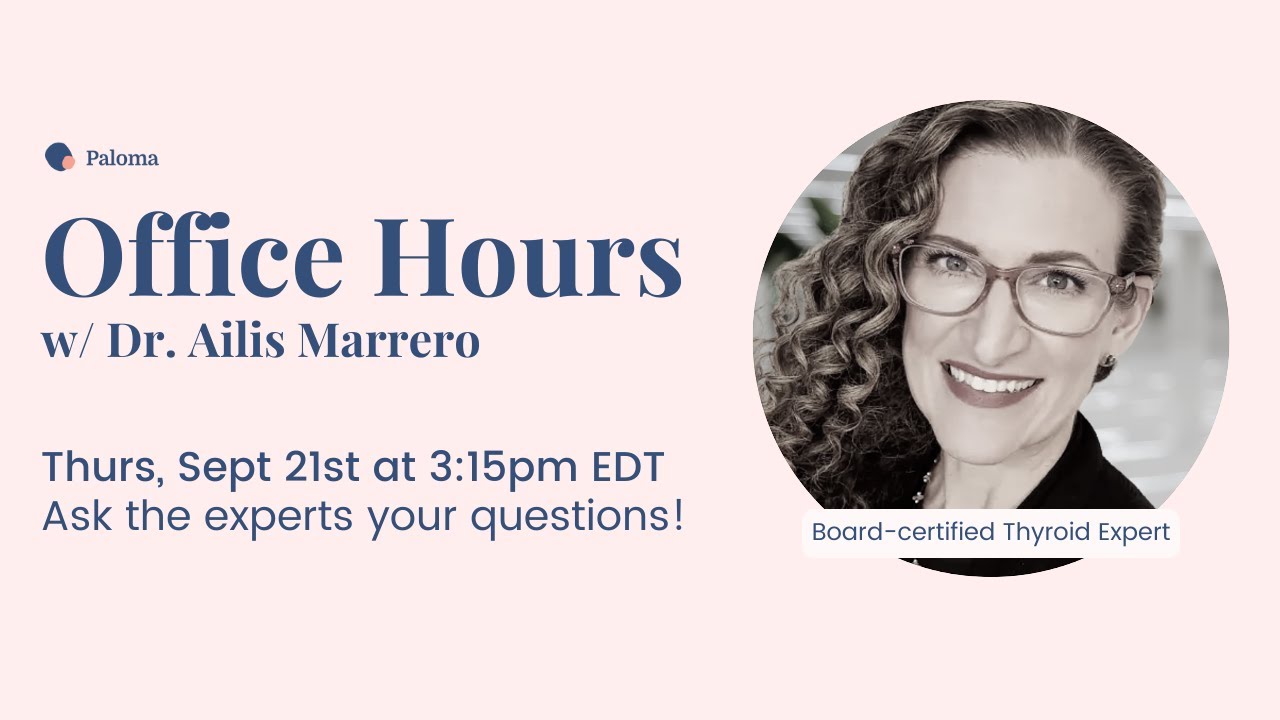 Office Hours w/ Dr. Ailis Marrero (September 2023) - YouTube