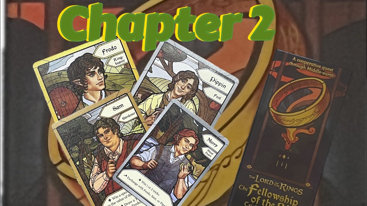 LOTR Fellowship of the Ring Trick-Taking Game: Chapter 2 Solo ...