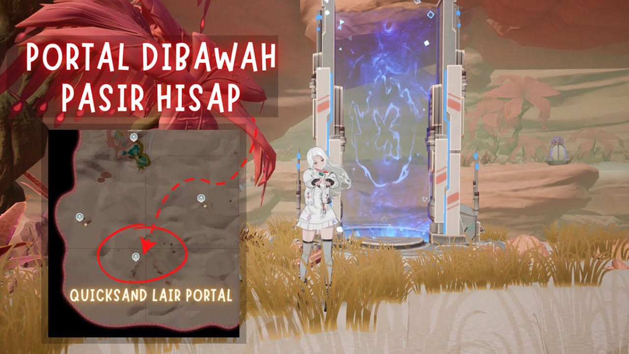 Cara Buka Portal Bawah Tanah / Pasir Hisap VERA Tower of Fantasy - YouTube