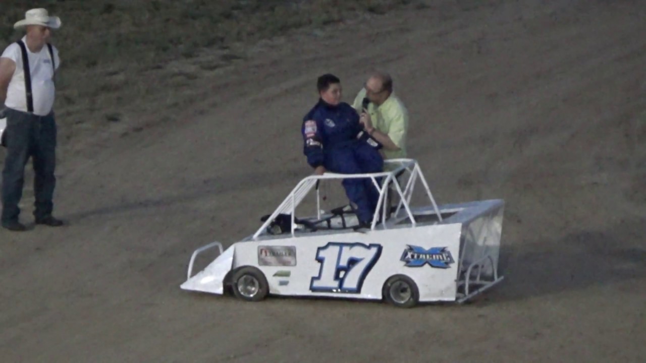 Mini Wedge Feature Race #1 at Crystal Motor Speedway, Michigan on 07-22 ...