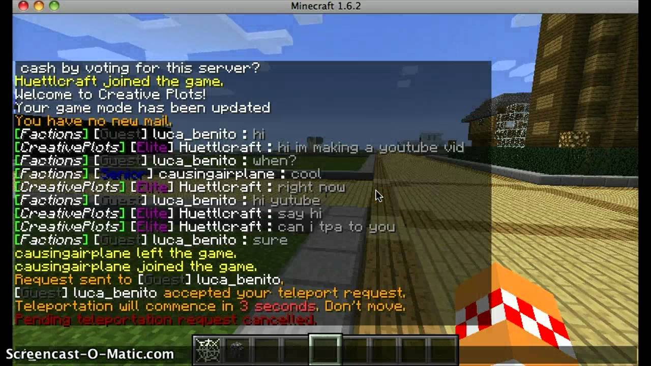 minecraft server fun part 1 - YouTube