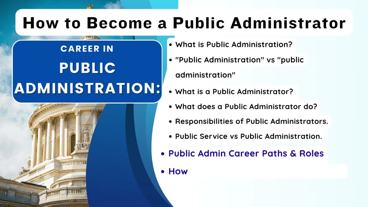 Government And Public Administration Description