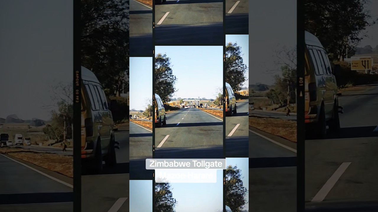 Zimbabwe🇿🇼 Tollgate at Harare-Mazoe route - YouTube