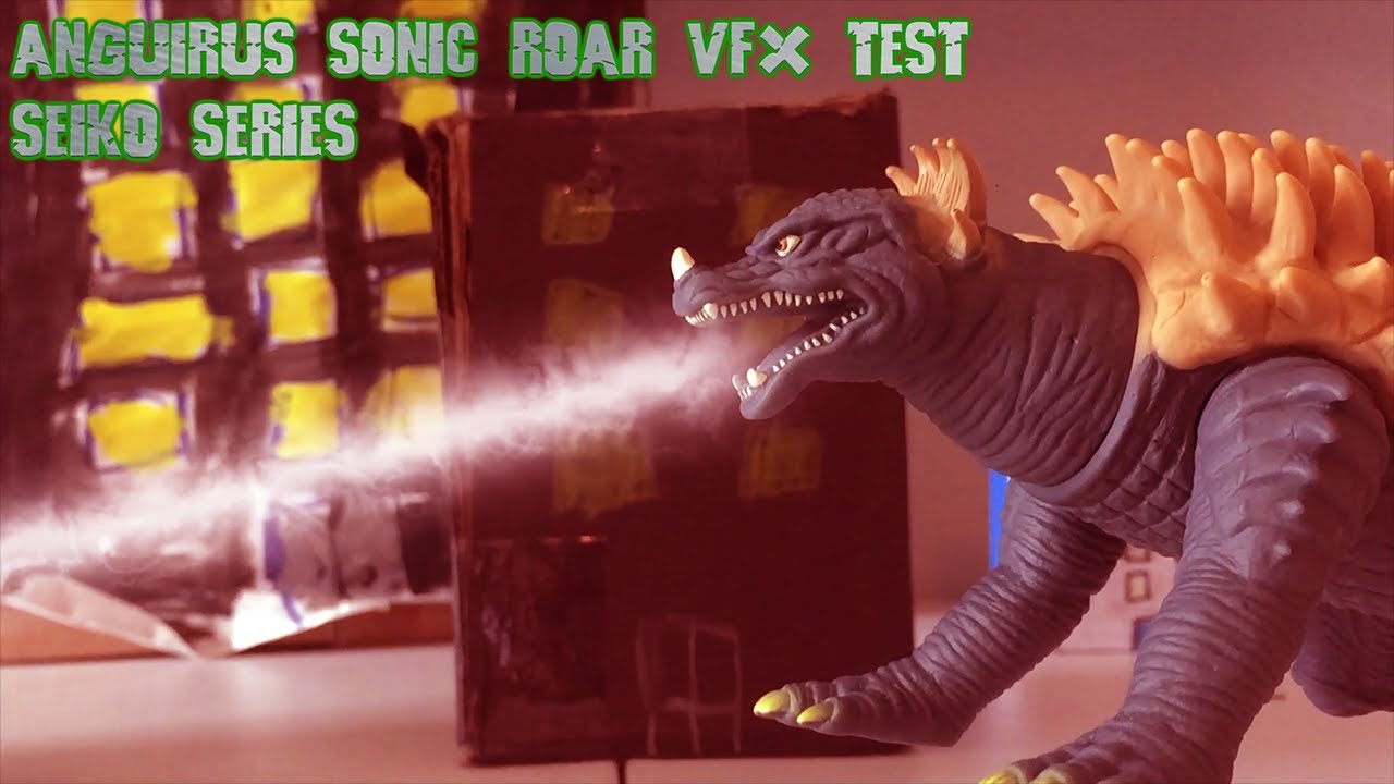 Anguirus Super Sonic roar VFX Test (Seiko Series) - YouTube