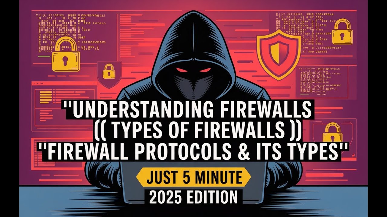 Understanding Firewalls || Types of Firewalls || Firewall Protocols ...