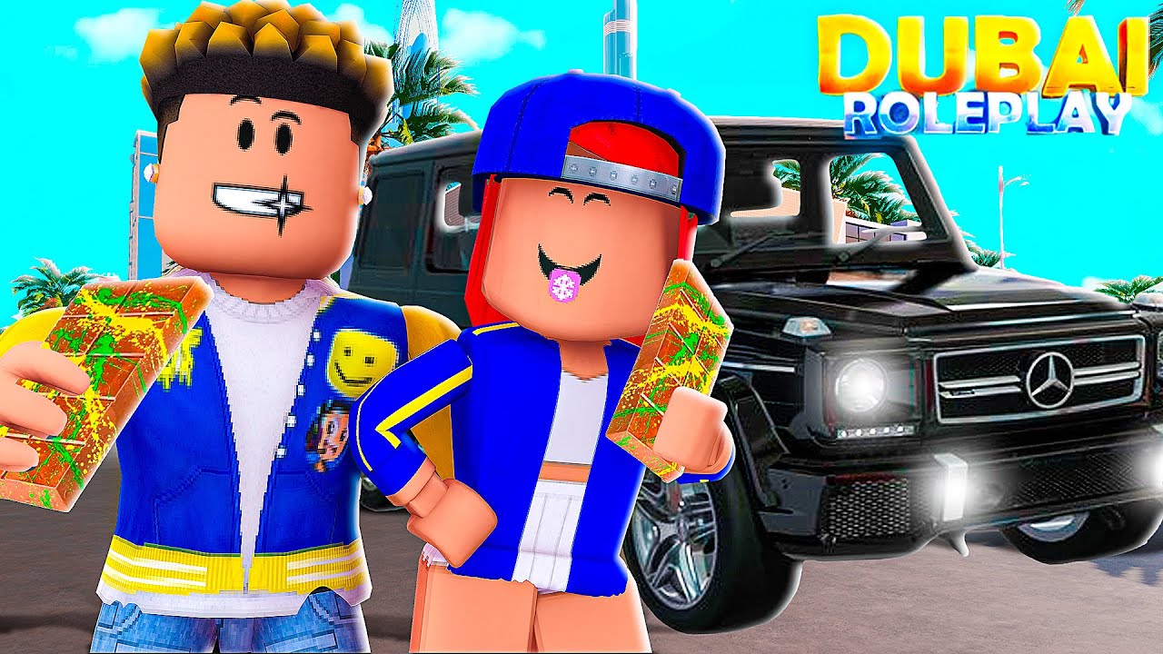 I Took My GIRLFRIEND To DUBAI In ROBLOX... We Ate Dubai Chocolate ...