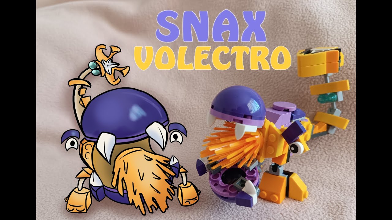 Микс ВОЛЕКТРО и СНАКСА | LEGO Mixels - Volectro and Snax Mix - YouTube