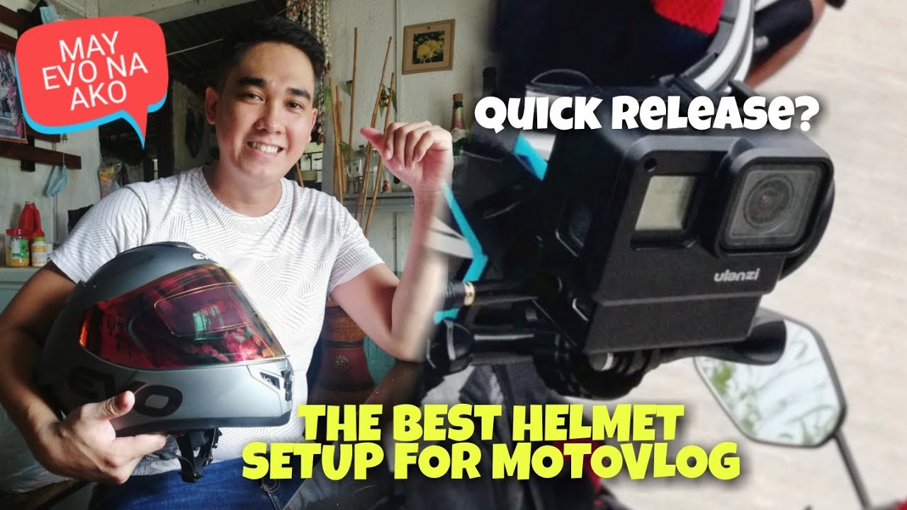 HELMET VLOGGING SETUP || GO PRO HERO 7 BLACK - YouTube