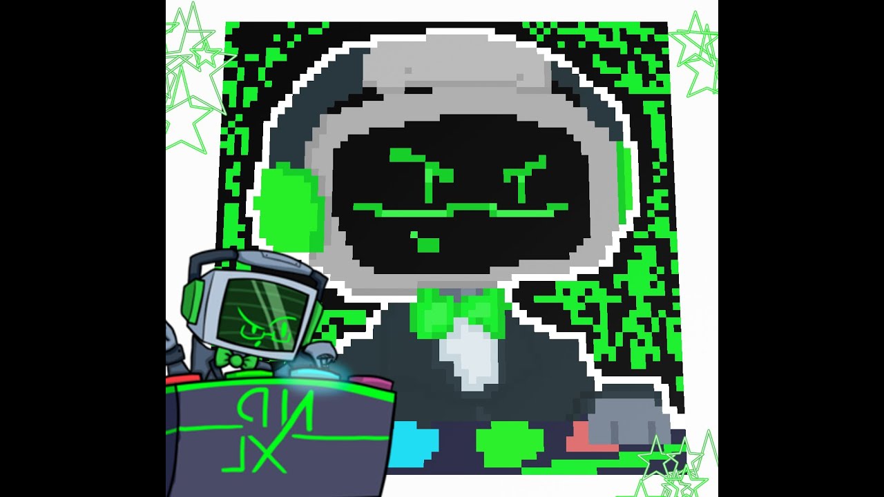 Drawing NDXL FNF in Roblox (Pixel Art Creator) (Read Desp) - YouTube