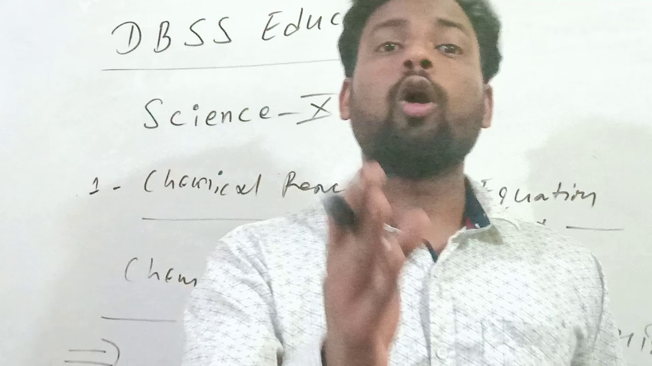 Class 10 Science Chapter1 Chemical Reaction And Equation YouTube class-10-science-chapter1-chemical-reaction-and-equation-youtube