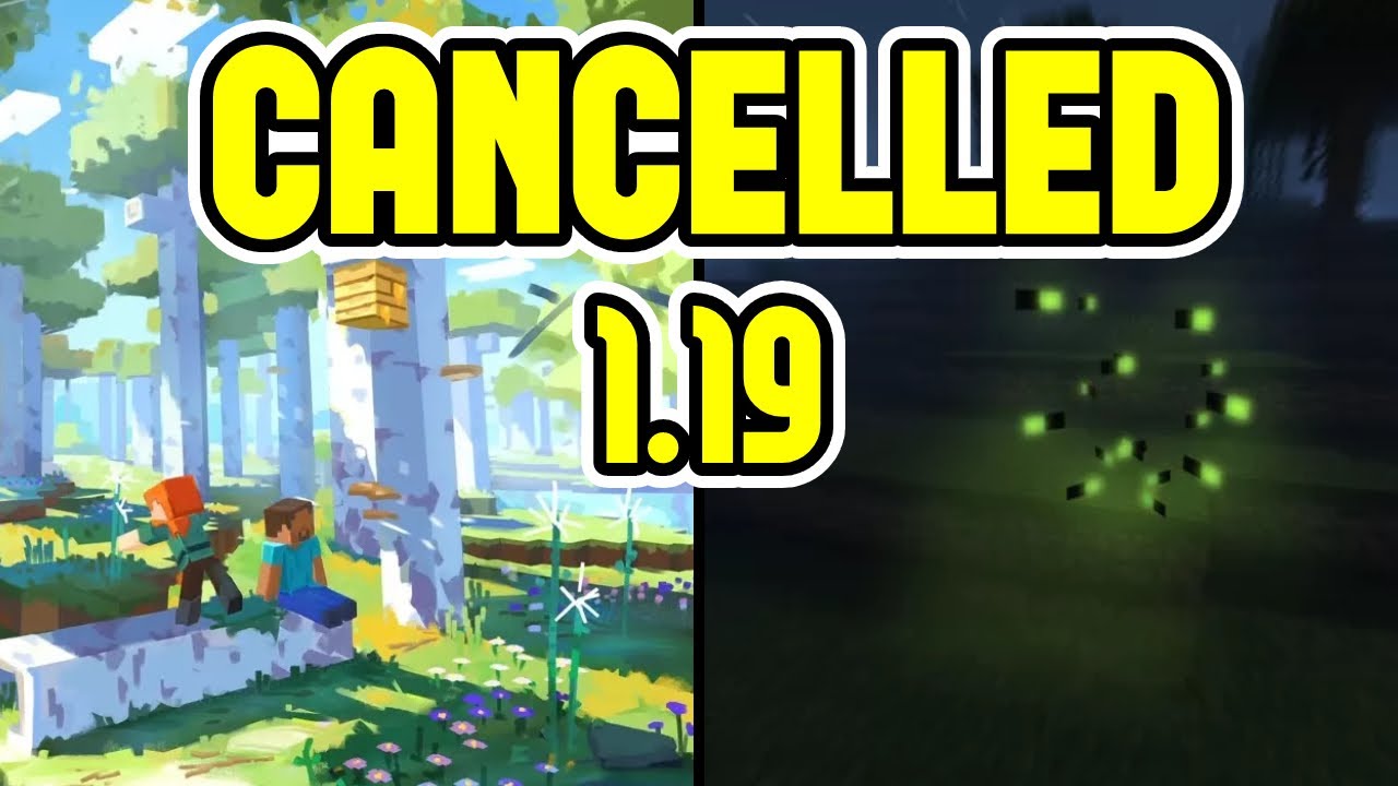 Minecraft 1.19 CANCELLED : update on Birch Forest + Fireflies - YouTube