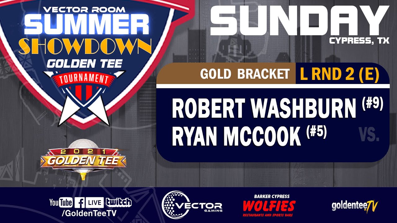 GTTV - ⛳Vector Room Summer Showdown🏆L RND 2🟠Robert Washburn 🆚 Ryan ...