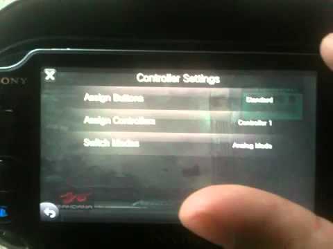 Changing Controller ports on PS Vita for PSOne Classics - YouTube
