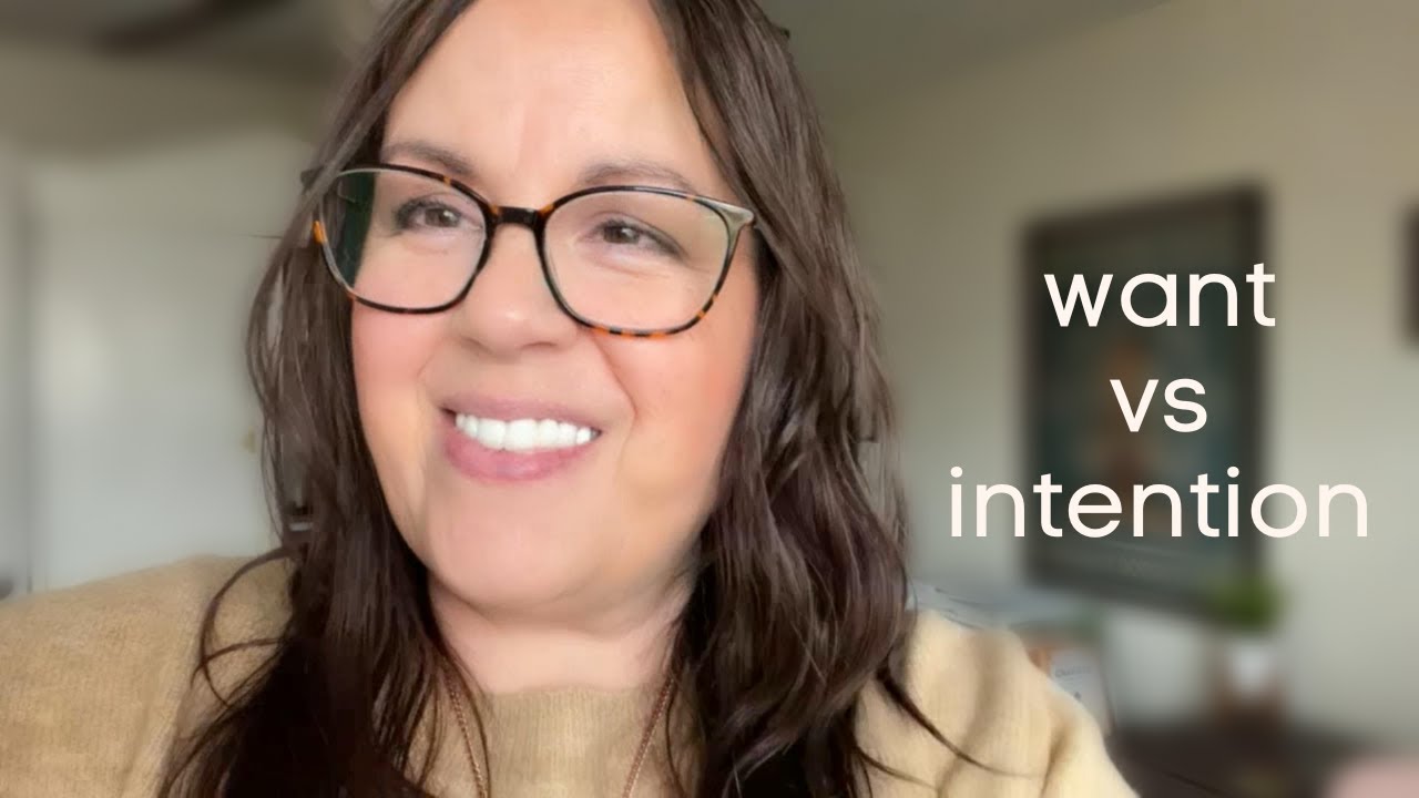Want vs Intention | Law of Attraction - YouTube
