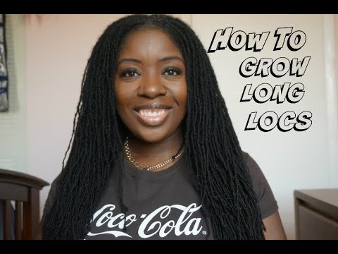 How to Grow Long Locs - YouTube