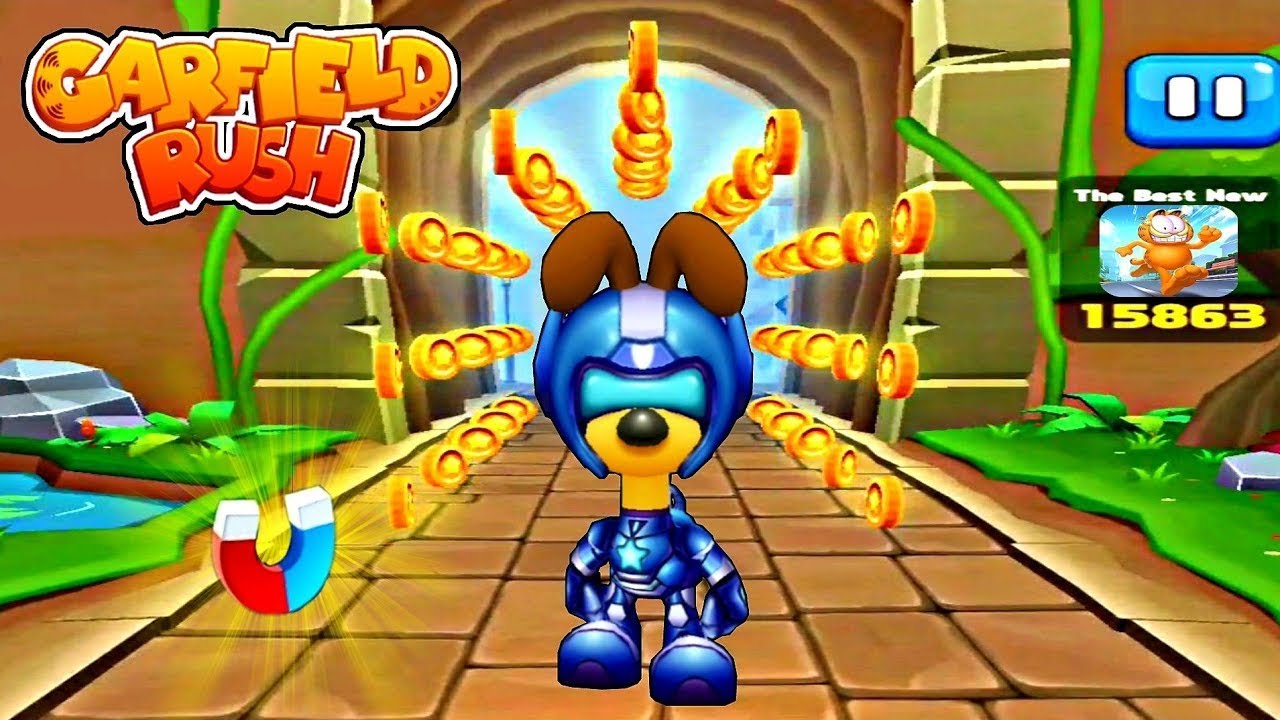 Garfield Rush | Chase Harry's tricky cat and dodge obstacles 😎 An ...