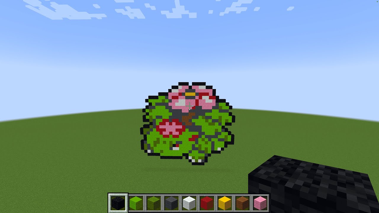 Tutorial como crear a Mega Venusaur en Minecraft | SoyJuniorN - YouTube