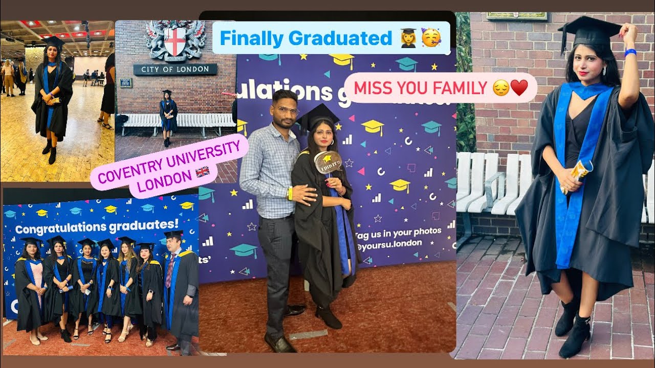 Master Graduation Ceremony🥳 || 2023 || At Coventry University London ...