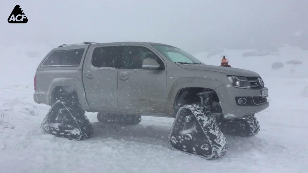 VW AMAROK 4MOTION RUBBER TRACK SYSTEMS - YouTube