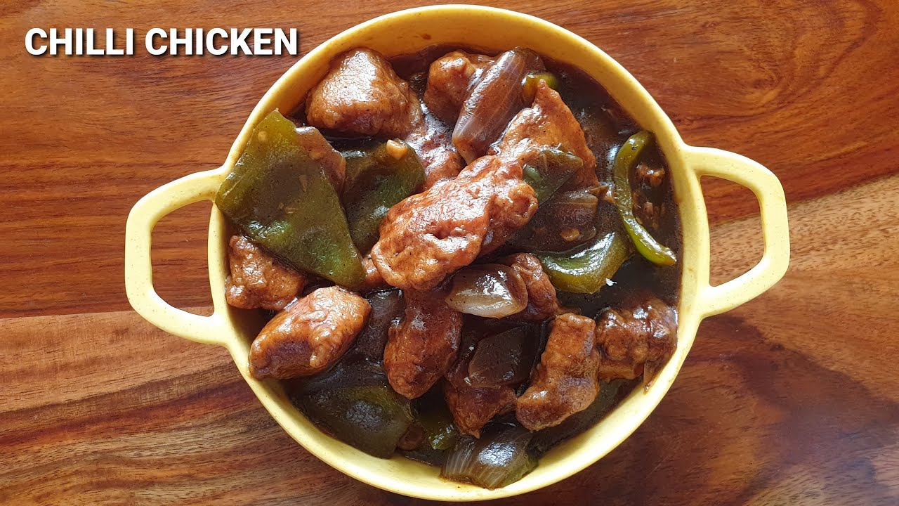 Chilli Chicken Recipe | KITCHEN DUNIYA - YouTube