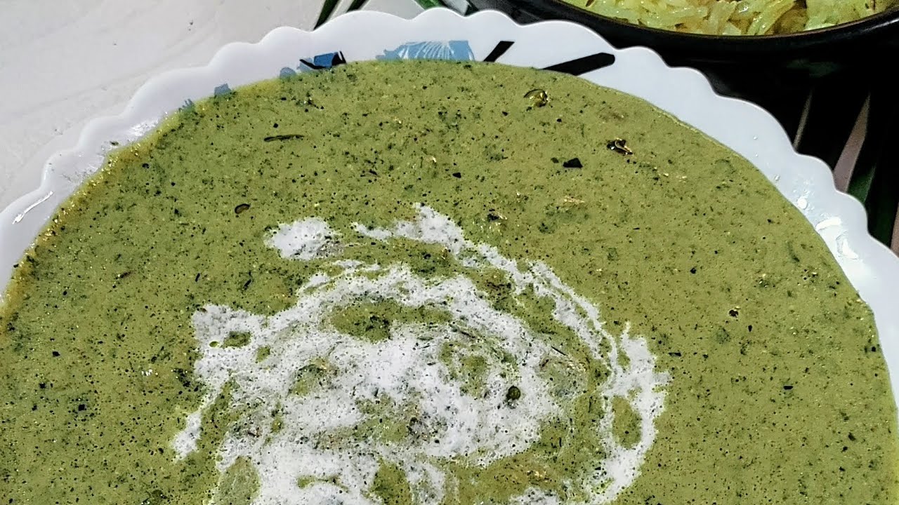 malai palak without malai, easy recipe for beginners too. - YouTube