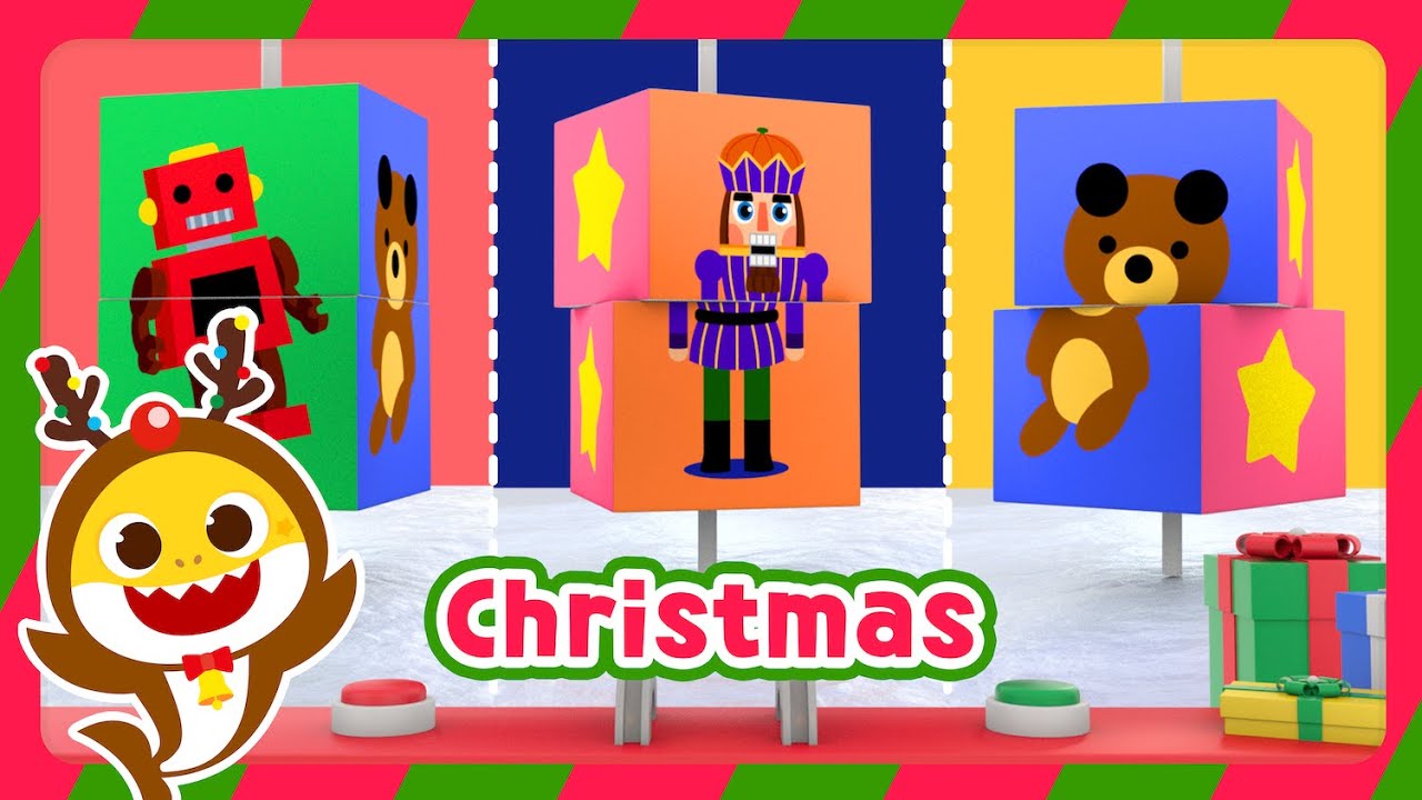 ☃️Baby Shark and Santa's Gift Factory | Christmas for kids | Snowman ...