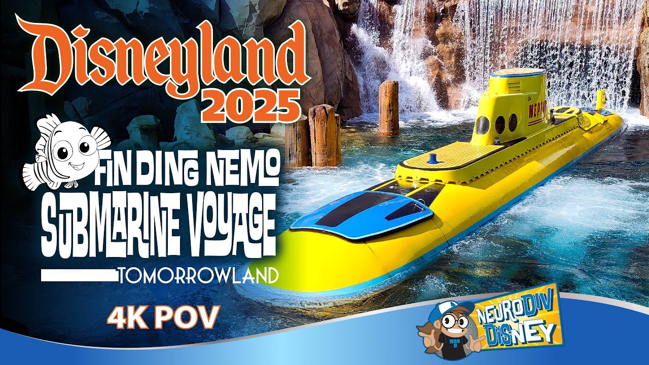 Finding Nemo Submarine Voyage 2025 - Disneyland Ride [4K POV] - YouTube